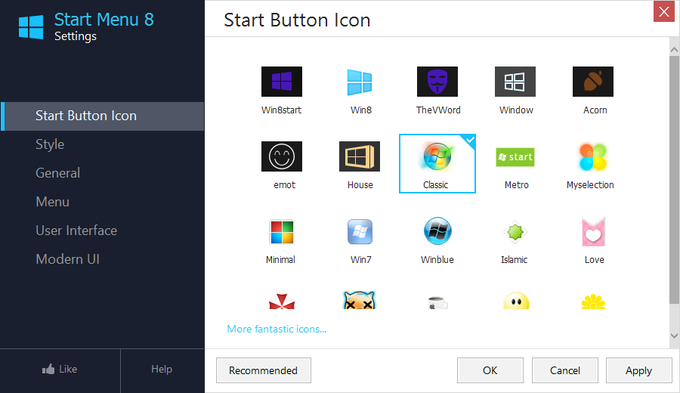 Windows 81 Start Menu Icon
