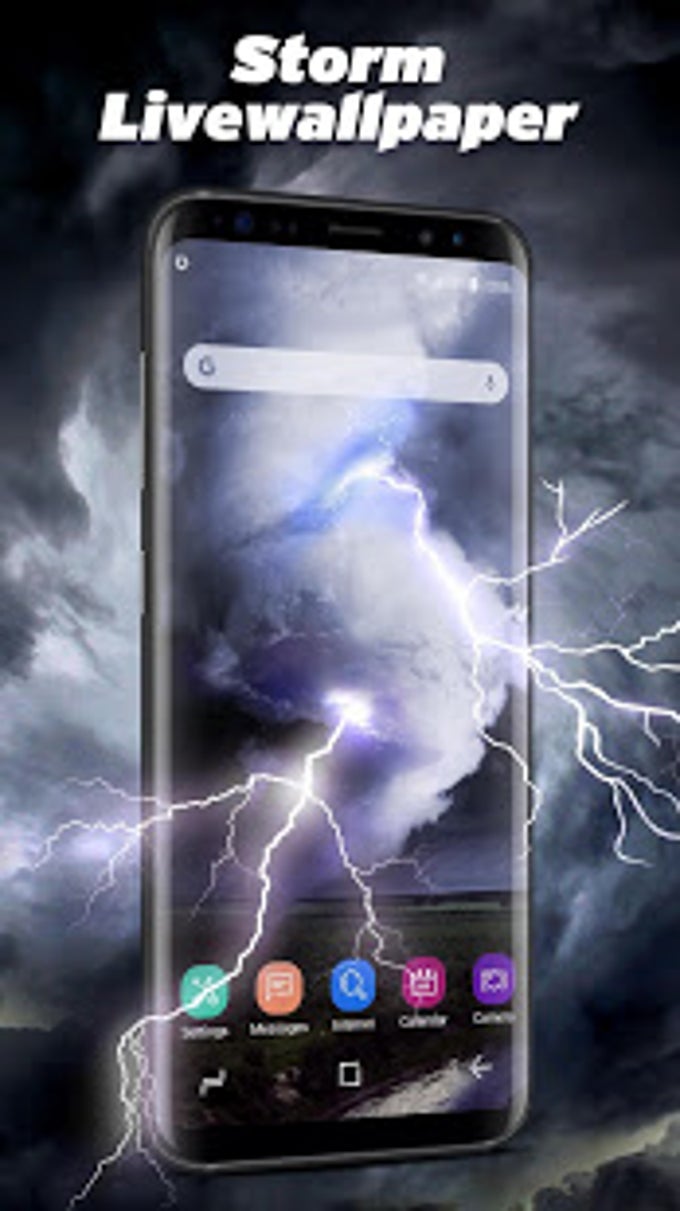 Thunder And Lightning Live Wallpaper Storm Sounds Live Wallpaper For