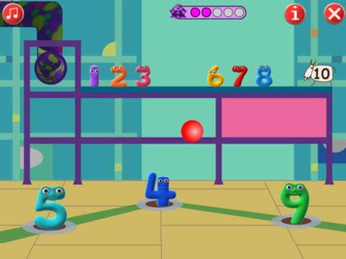 Numberjacks Pictograms