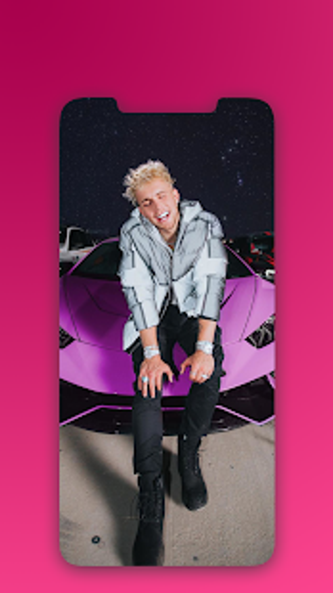 Jake Paul Logo Pink Wallpaper