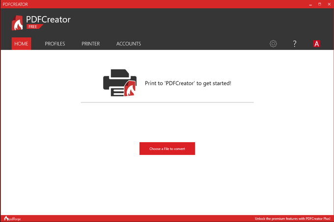 Pdfcreator Create Pdf Files For Free On Windows