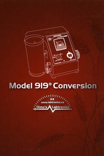 Dimo's / Labtronics Model 919 Conversion Chart Application para iOS ...