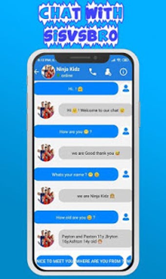 Calling Ninja kids - Call and Chat Simulator for Android - Free ...