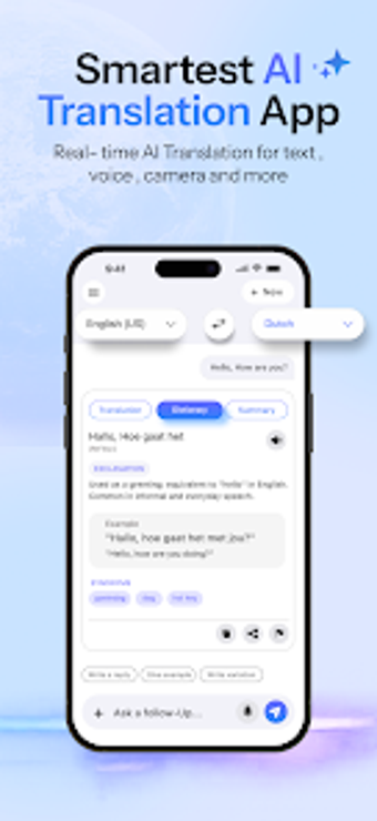 AI Translator: Chat Learn para Android - Descargas gratis y análisis de ...