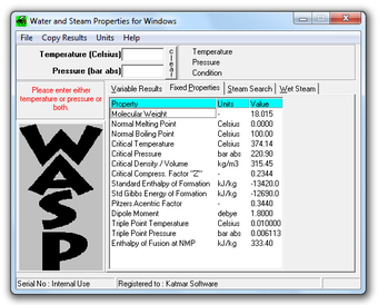 Water And Steam Properties for Windows - Free download and software ...